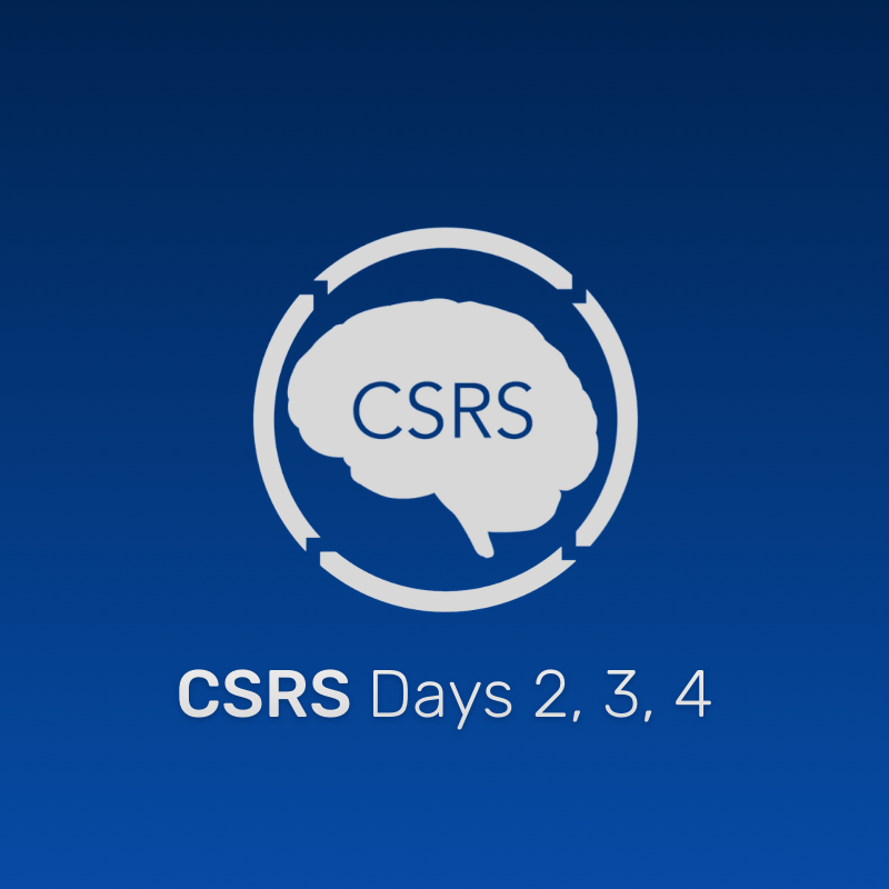 CSRS Days 2,3,4 September Lexington KY 2025 - Stroke Certification